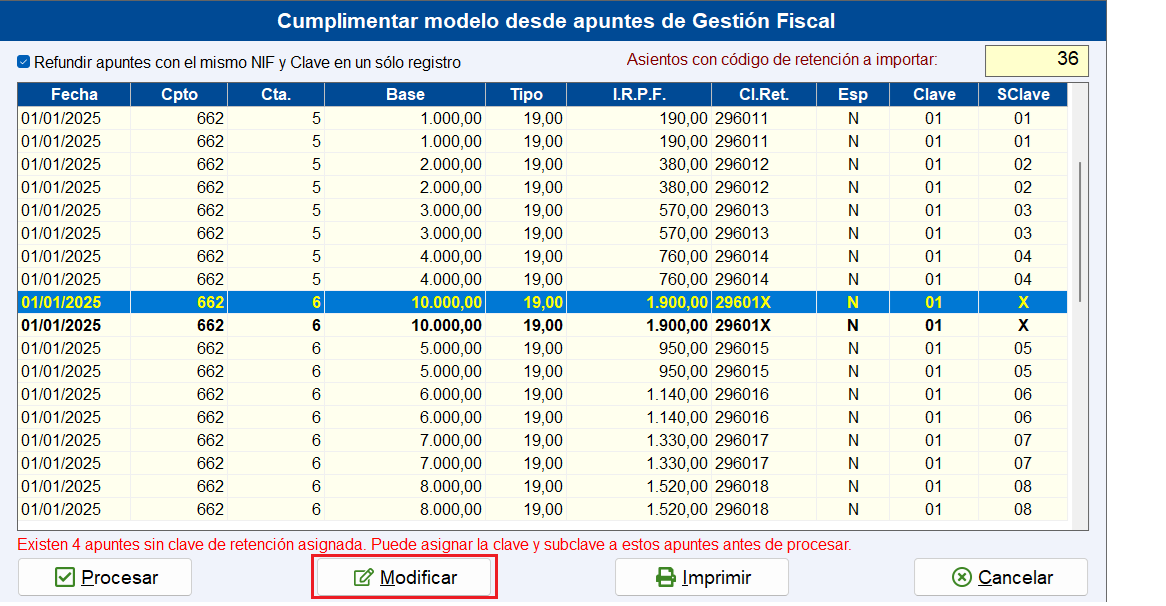 Modelo 296. Declaración Informativa. Retenciones e ingresos a cuenta ...