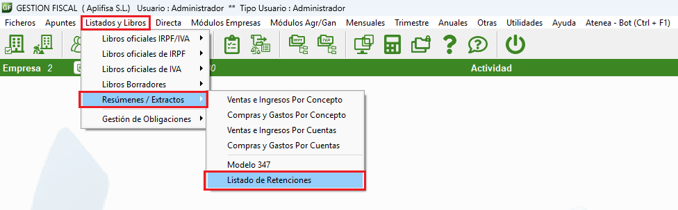 Modelo 296. Declaración Informativa. Retenciones e ingresos a cuenta ...
