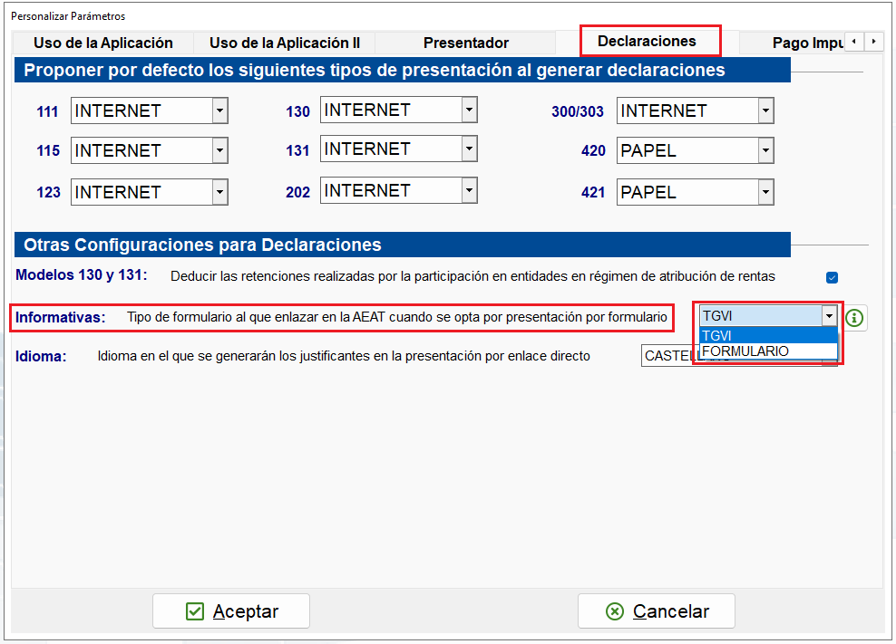 Modelo 296. Declaración Informativa. Retenciones e ingresos a cuenta ...