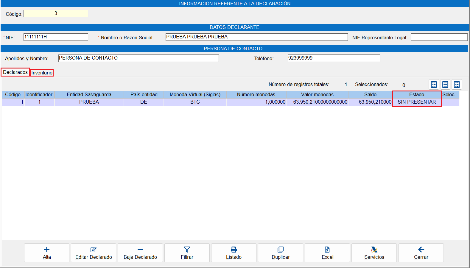 Modelo 721. Declaración Informativa sobre monedas virtuales situadas en ...